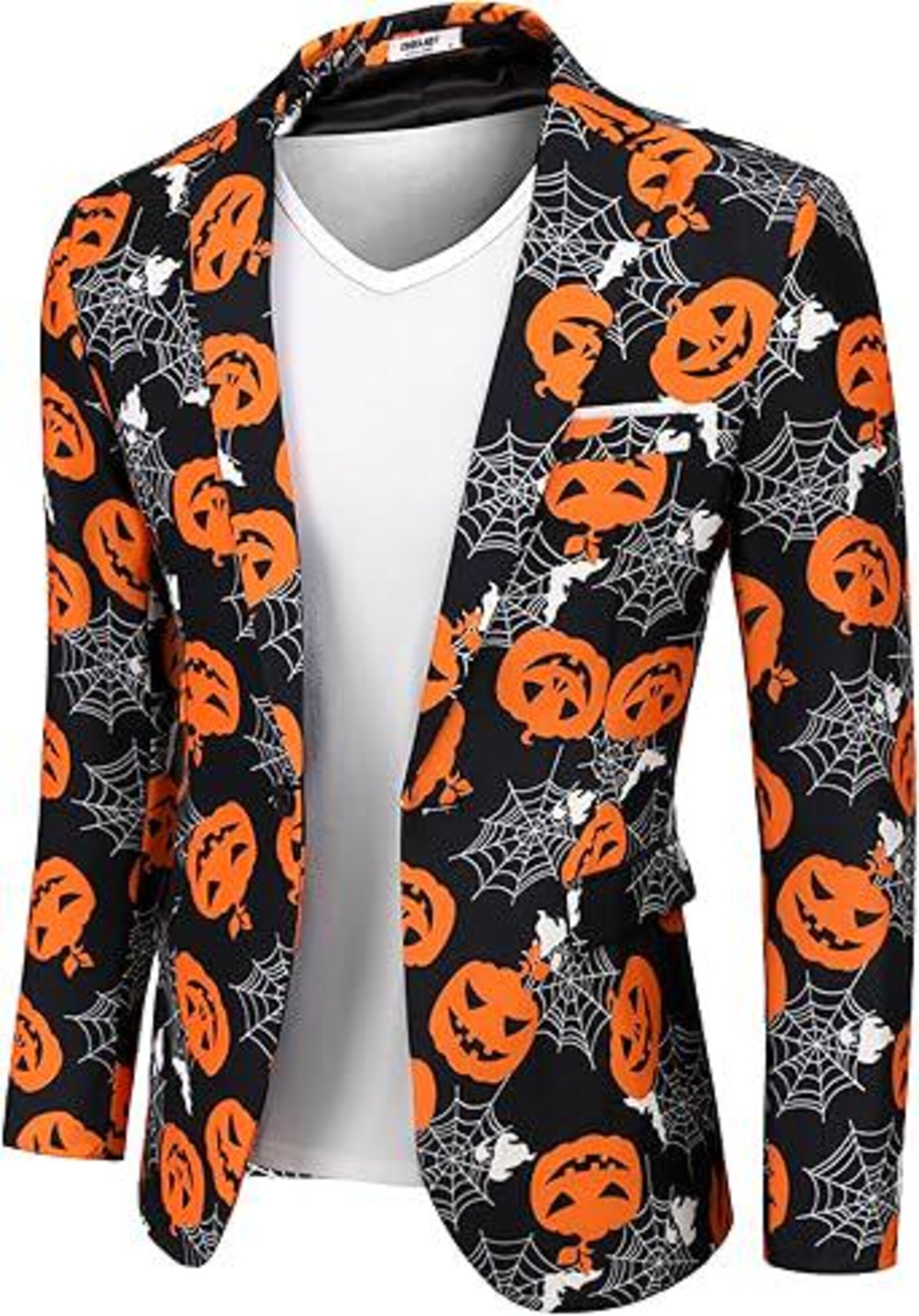 Men's Halloween Blazer: One-button Holiday Party Sport Coat - Etsy