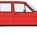 Retro VW Jetta Mrk2 Side Decals (no Stripe) - Etsy