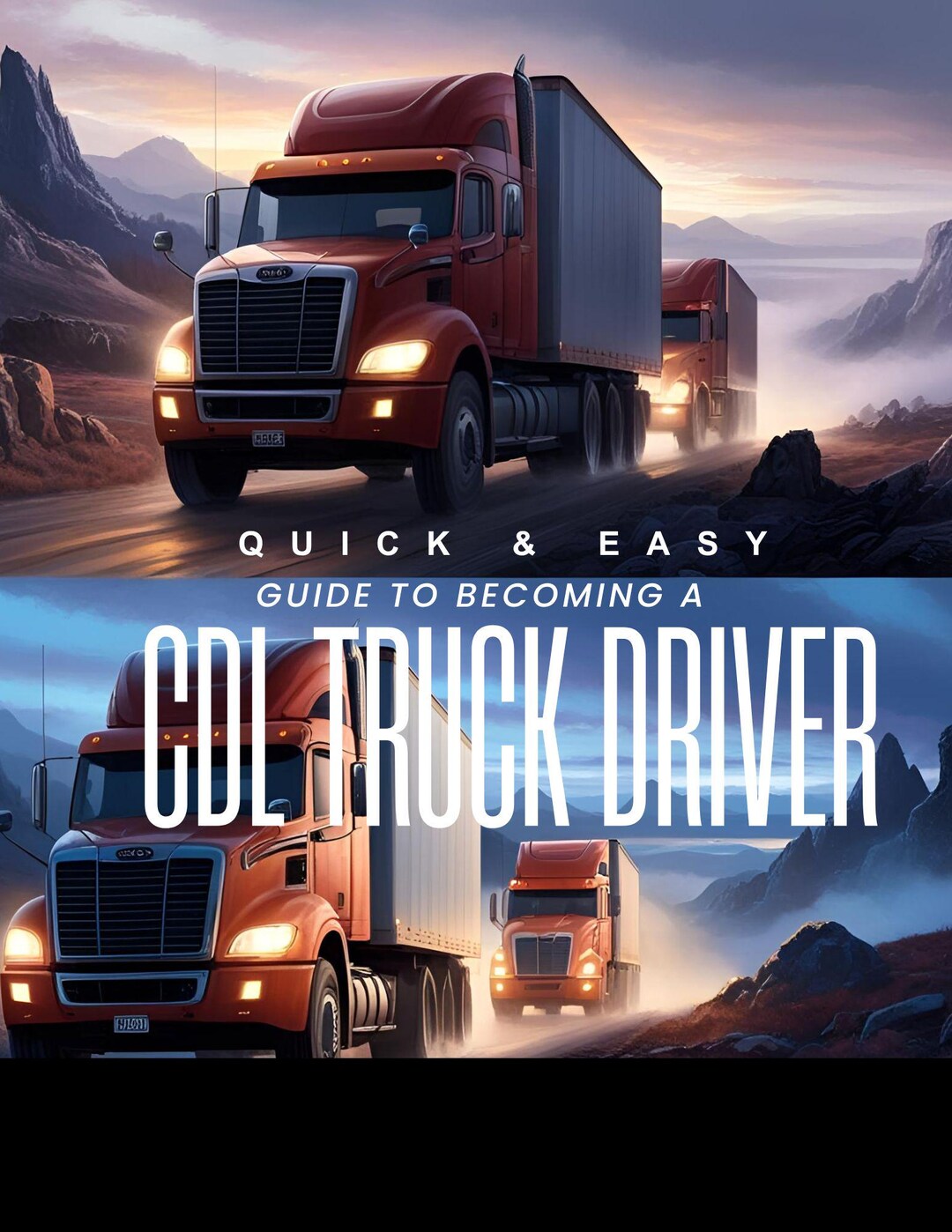 CDL Truck Guide – Your Essential Roadmap to Starting Your Trucking Journey! - Etsy