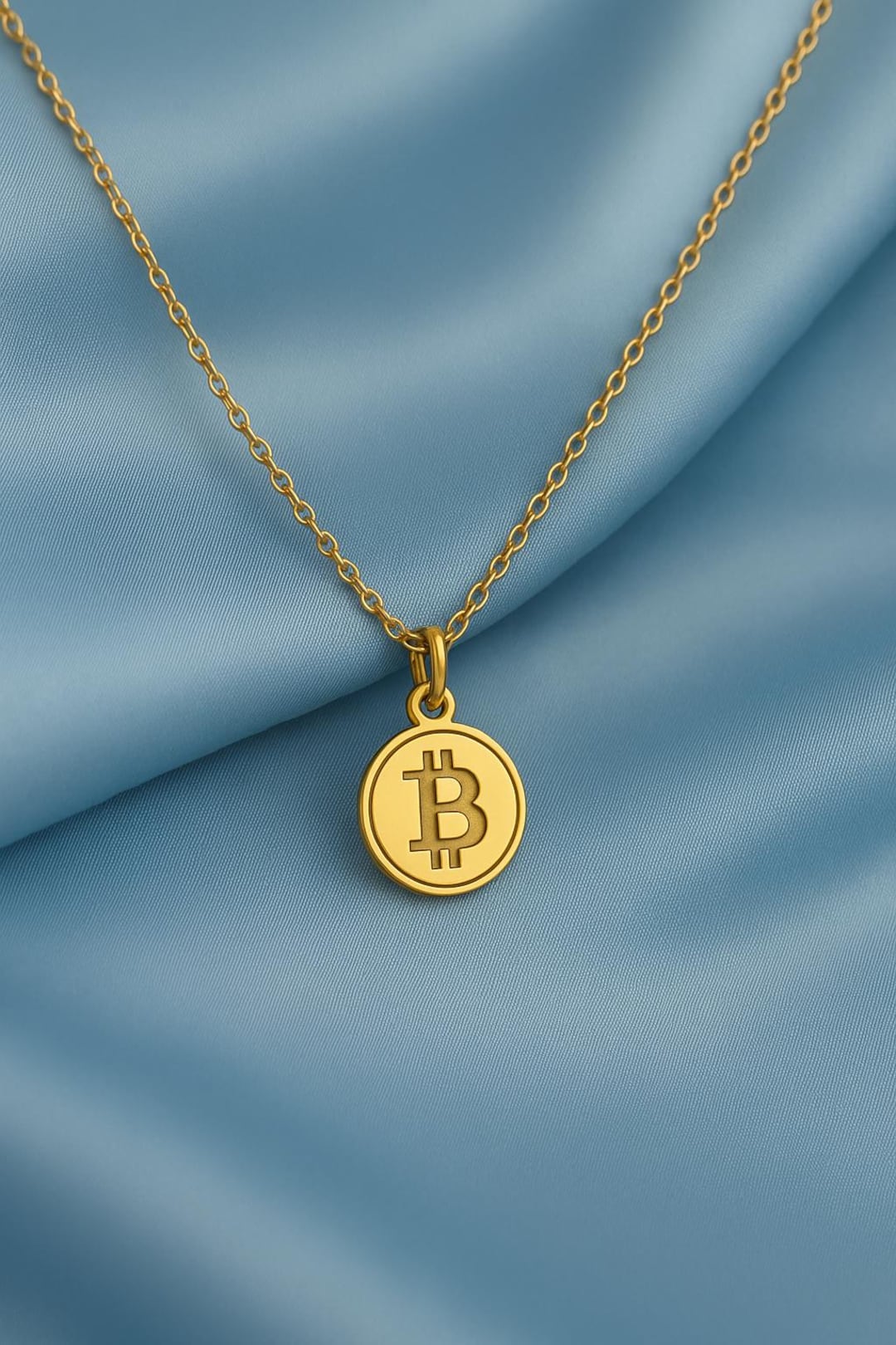 Bitcoin Pendant Necklace – Crypto Jewelry Gift - Etsy