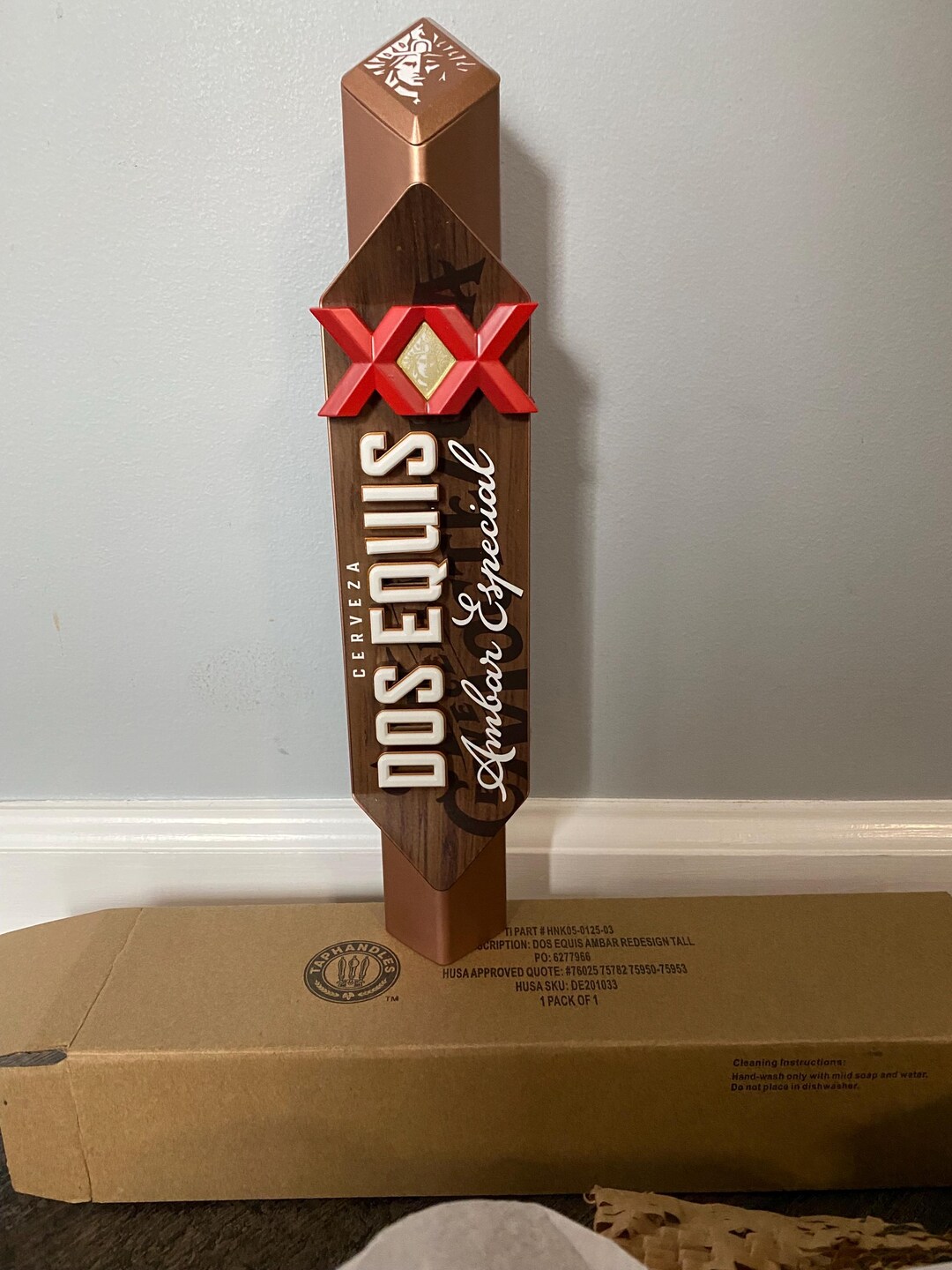 New in Box DOS EQUIS Beer Tap Handle - Etsy