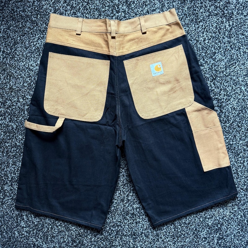 Men Black Jorts - Etsy UK