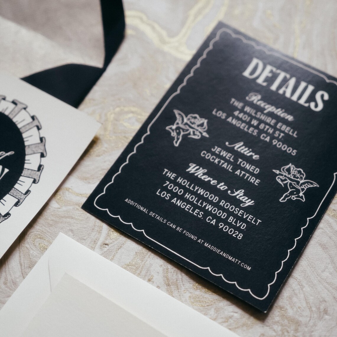 Sweetheart Invitation Suite in Vintage Domino - PRINT READY FILES - Etsy