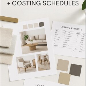 Customized Interior Design Virtual Mood Board and Sourcing Service - Etsy