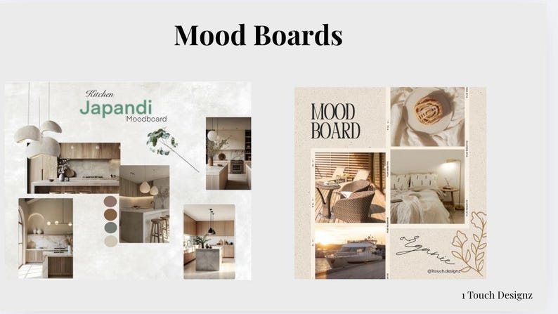 Customized Interior Design Virtual Mood Board and Sourcing Service - Etsy