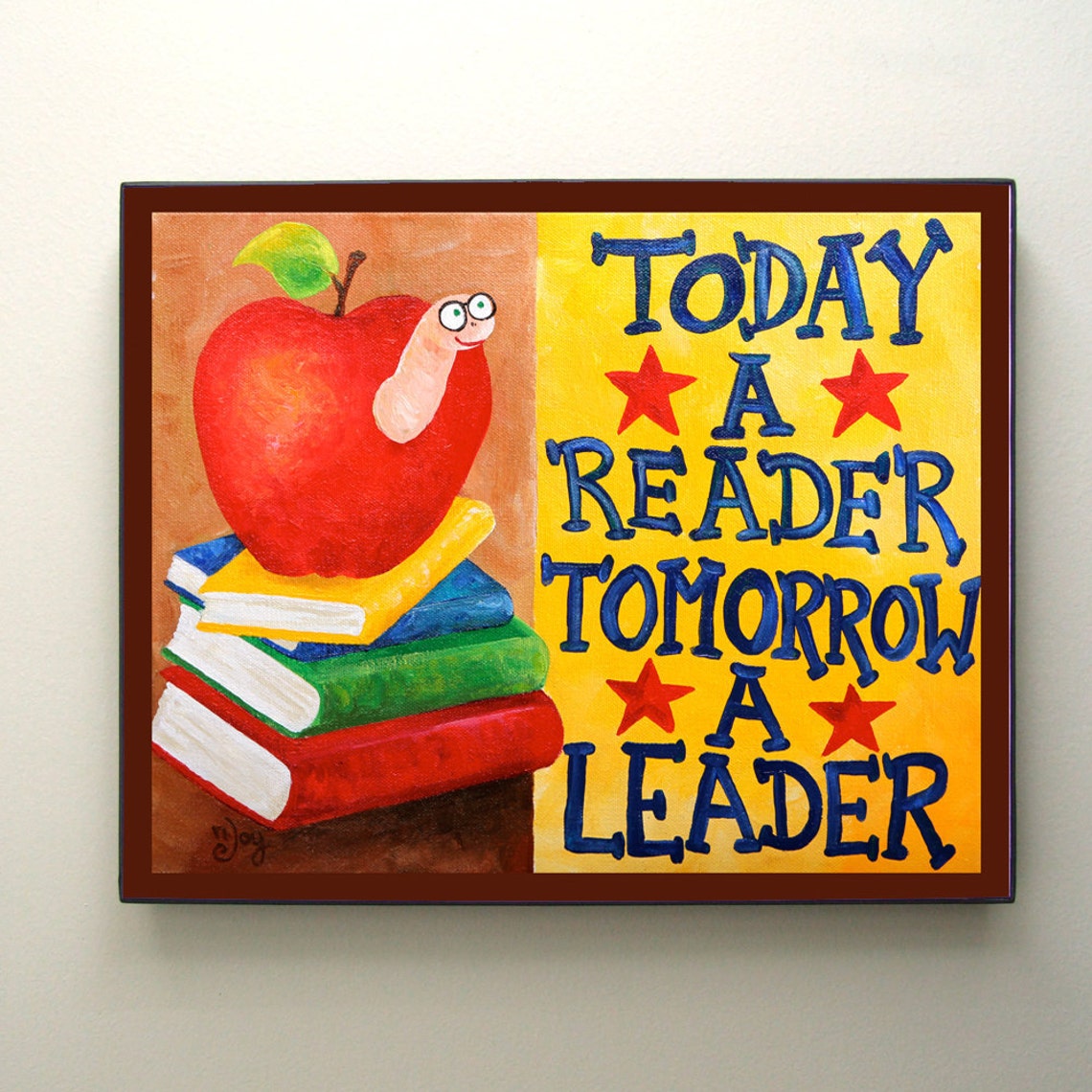 Today A Reader Tomorrow A Leader 8x10 art print | Etsy