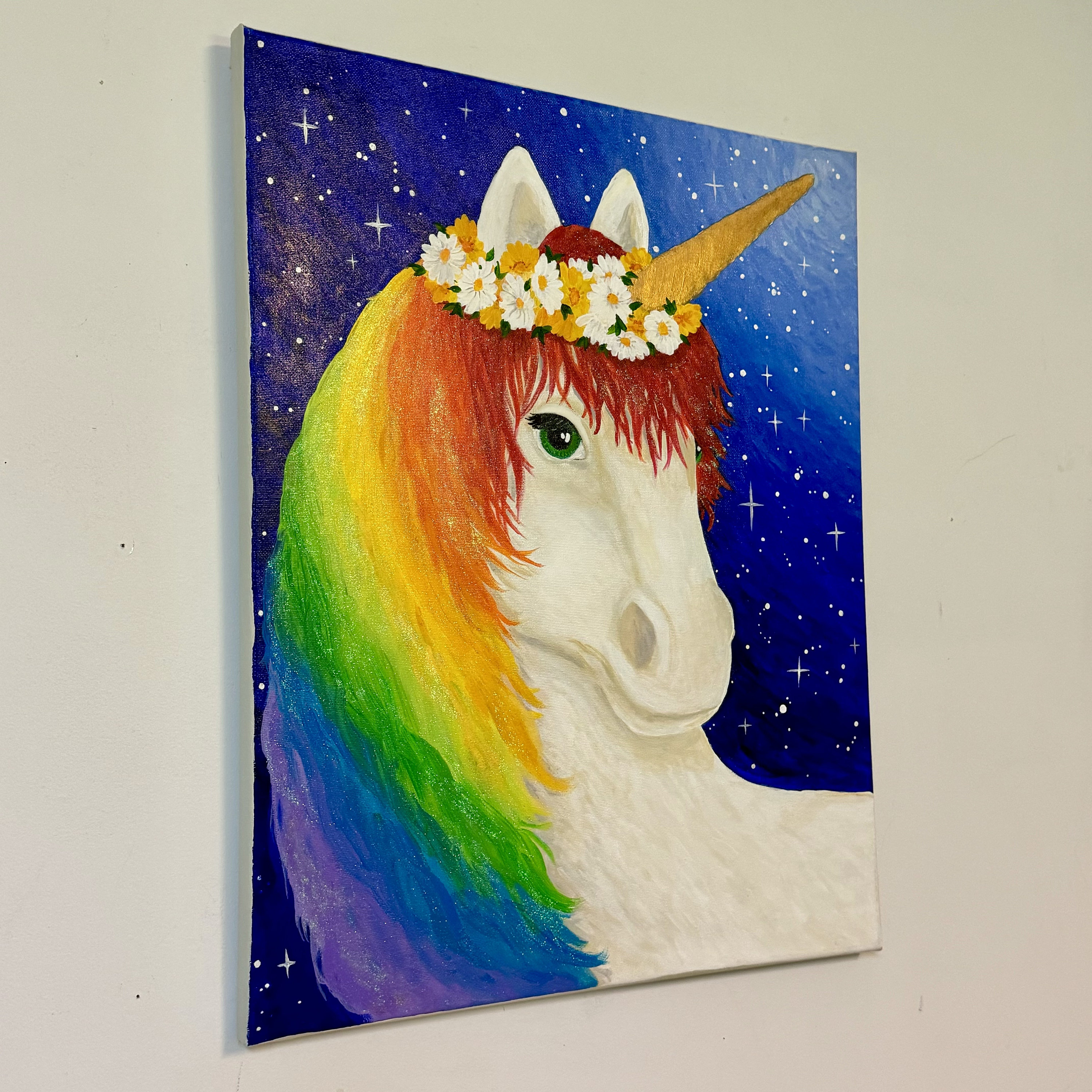 Unicorn acrylic painting store