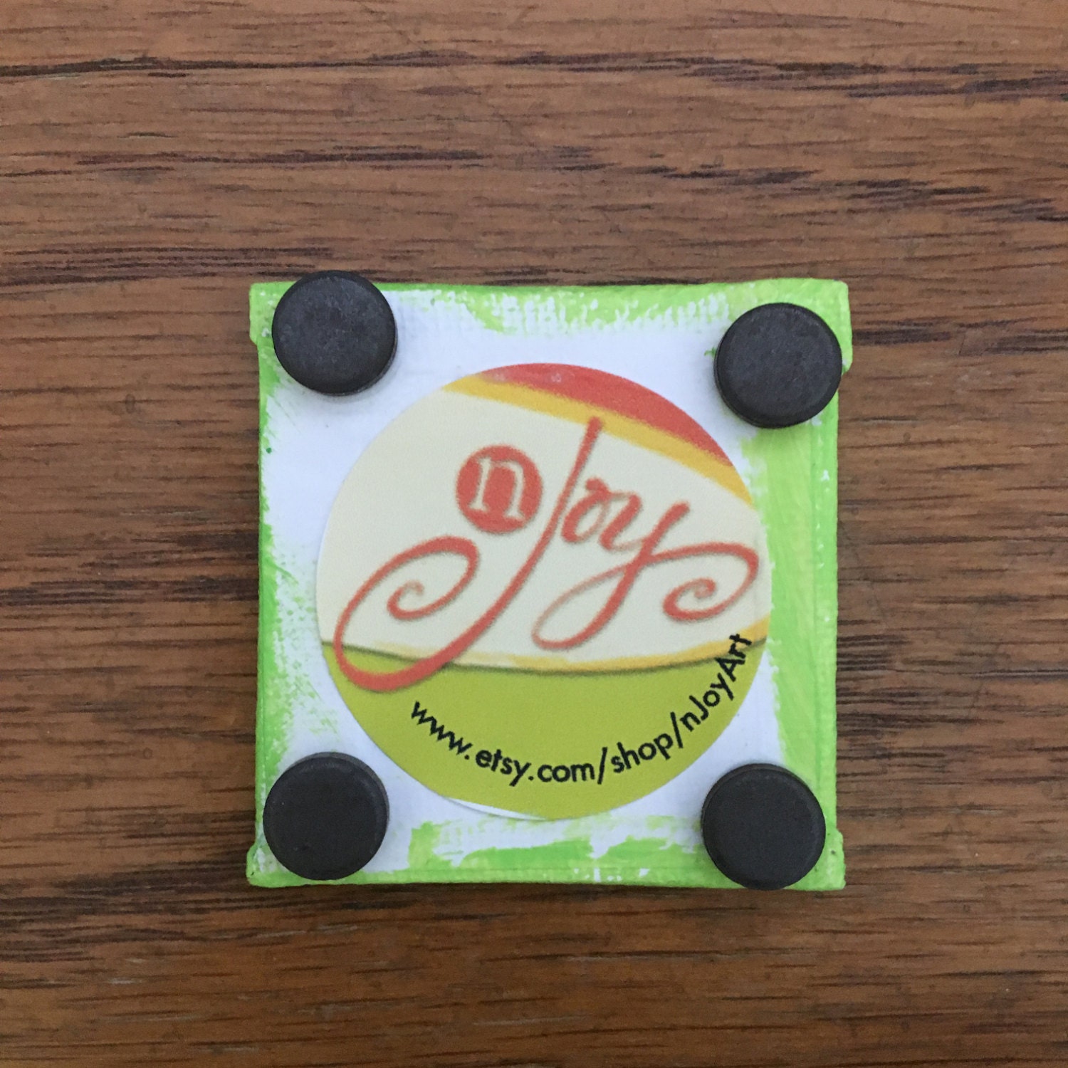 Forget Me Not, Art Magnet, 3x3 Miniature Acrylic Canvas Art - Etsy