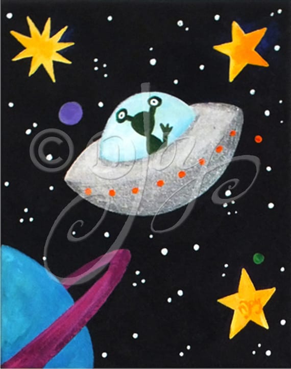 Outer Space Art For Kids