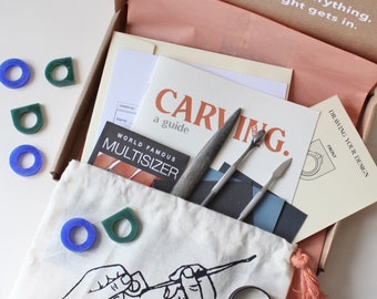 Premium Ring Making Kit / All Tools, Materials & Tutorials to Carve ...