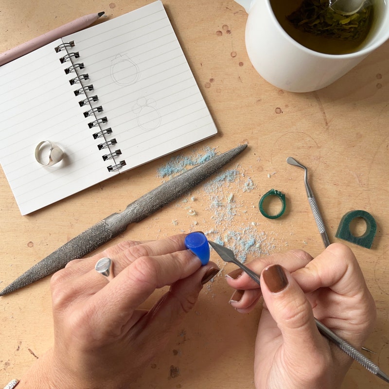 Metal Clay Tutorial - Etsy