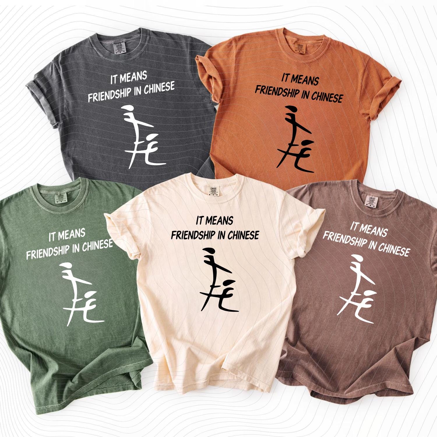 It Means Friendship in Chinese – Funny Chinese Symbol PNG SVG ...