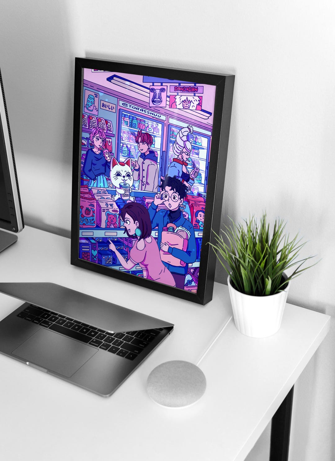 Dandadan Anime Digital Poster | Anime Wall Art | Decor Print for Otaku ...