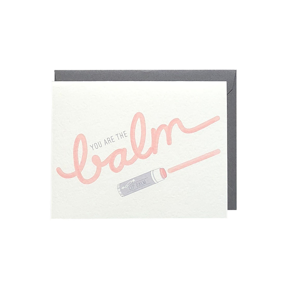 You Are the Balm! / Pun Card / Funny Greeting Card / Friendship ...