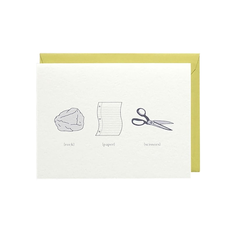 Rock Paper Scissors - Etsy