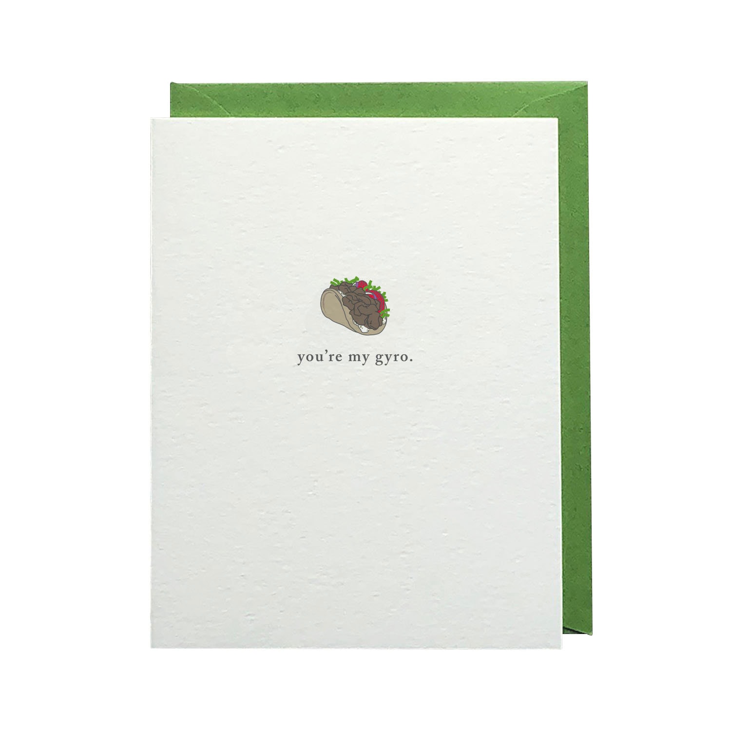 You're My Gyro / My Hero / Pun / Funny Card / Lunchbox Note / for ...