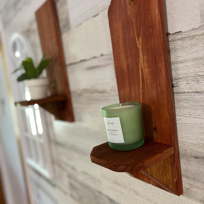 Cedar Floating Shelf - Etsy