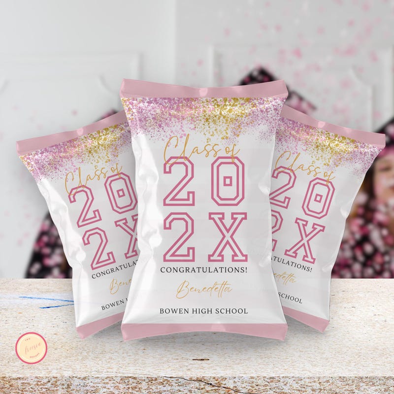 Graduation Chip Bags - Etsy