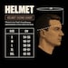 Custom Shorty Chip Helmet With Patina Flame Design Retro Vintage ...