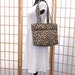 Leopard Tote Purse Double Strap Shoulder Bag Open Top Purse - Etsy