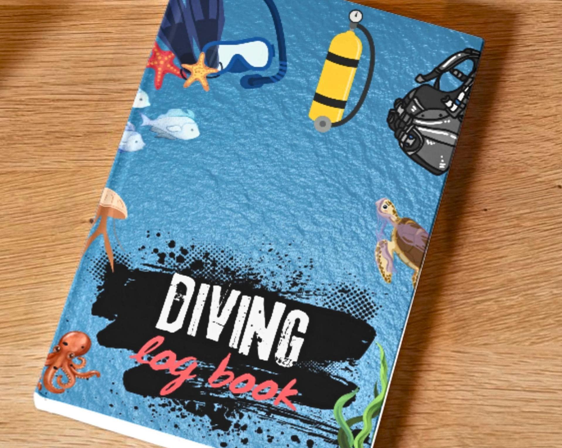 Digital Scuba Diving Logbook – Printable PDF Dive Log, Fillable Ocean ...