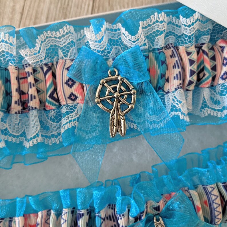 Native American Wedding Garter Indian Inspired Wedding - Etsy