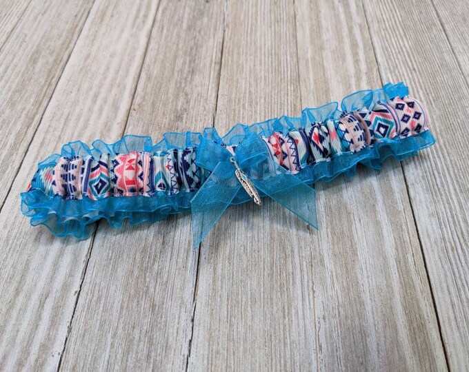 Native American Wedding Garter - Indian Inspired Wedding Garter ...