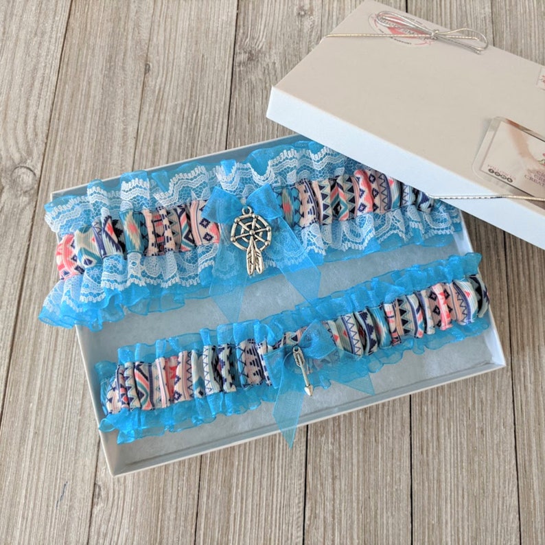 Native American Wedding Garter Indian Inspired Wedding - Etsy