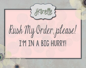 Rush My Order Add on files Sent to Your Email Within 24 HRS MON-FRI for ...