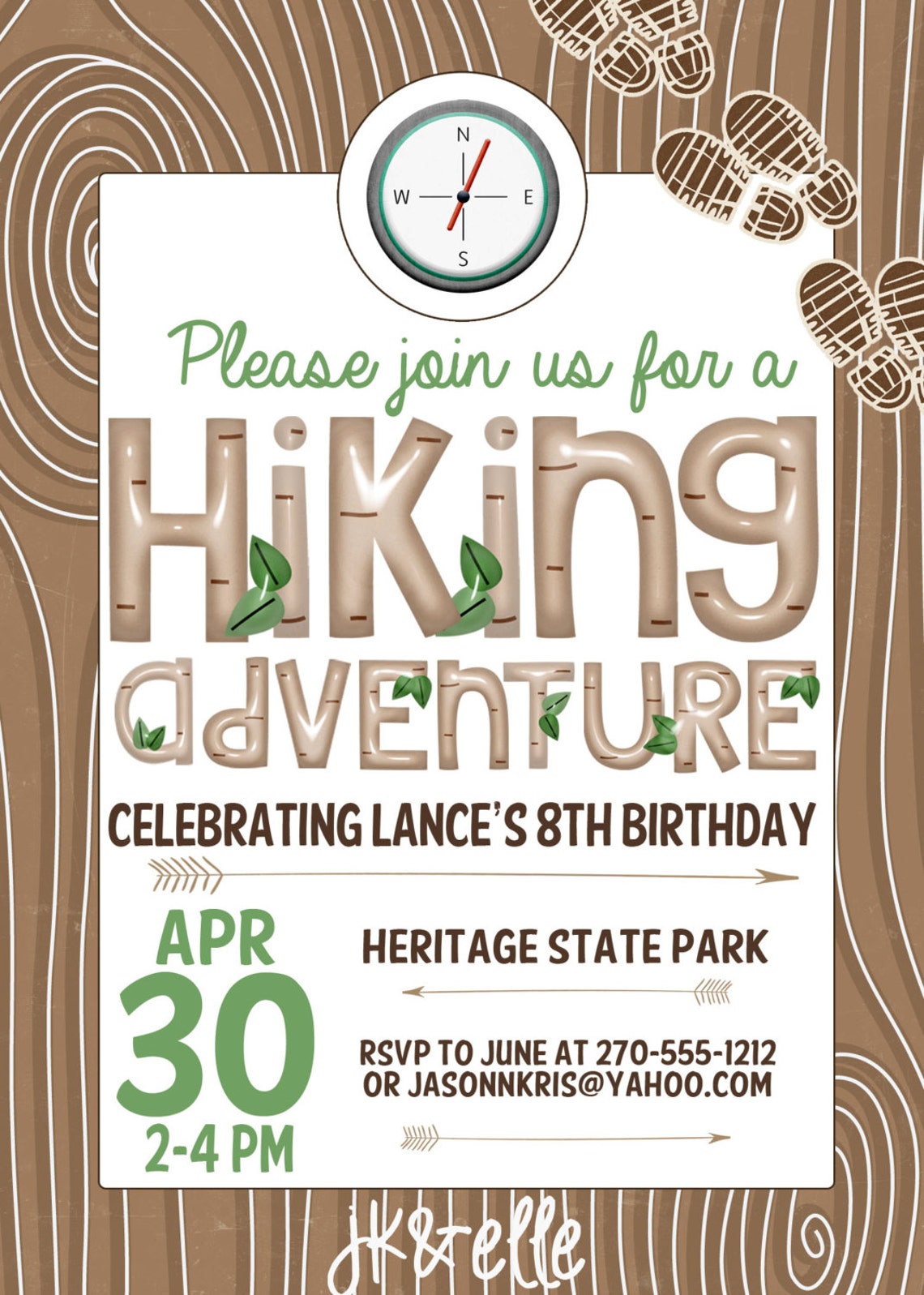 Hiking Birthday Party - Etsy