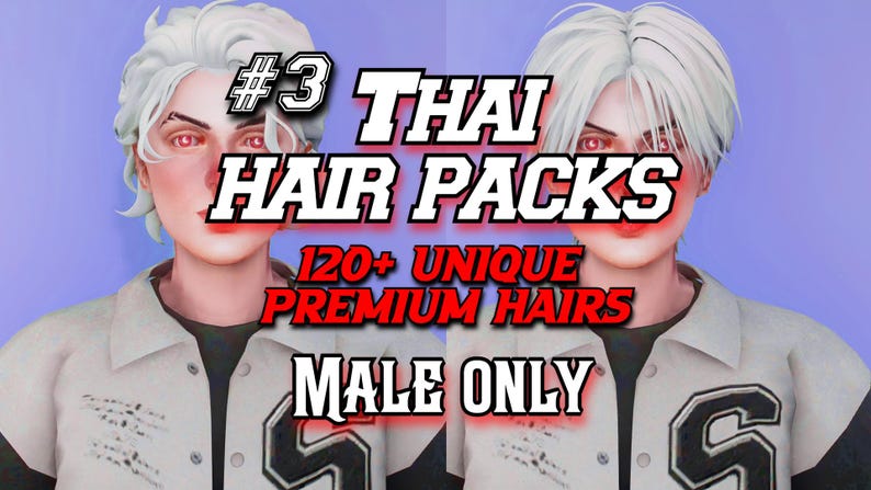 Fivem Ready Male Hair Pack #3 120+ HD Hairstyles Thai - Etsy
