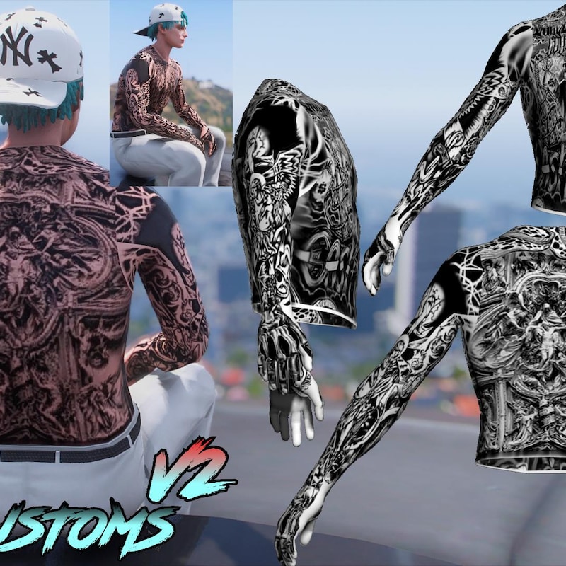 Fivem Tattoos Packs - Etsy