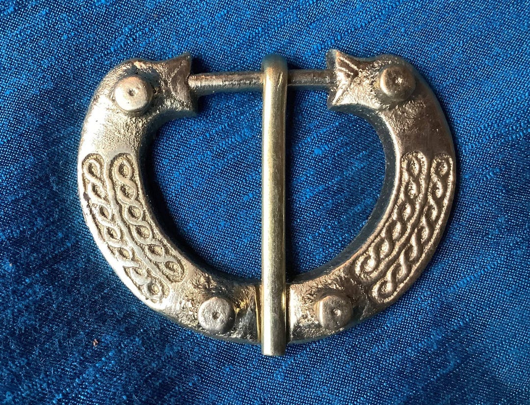 Roman or Rus Replica Buckle With Animal Head Terminals - Etsy