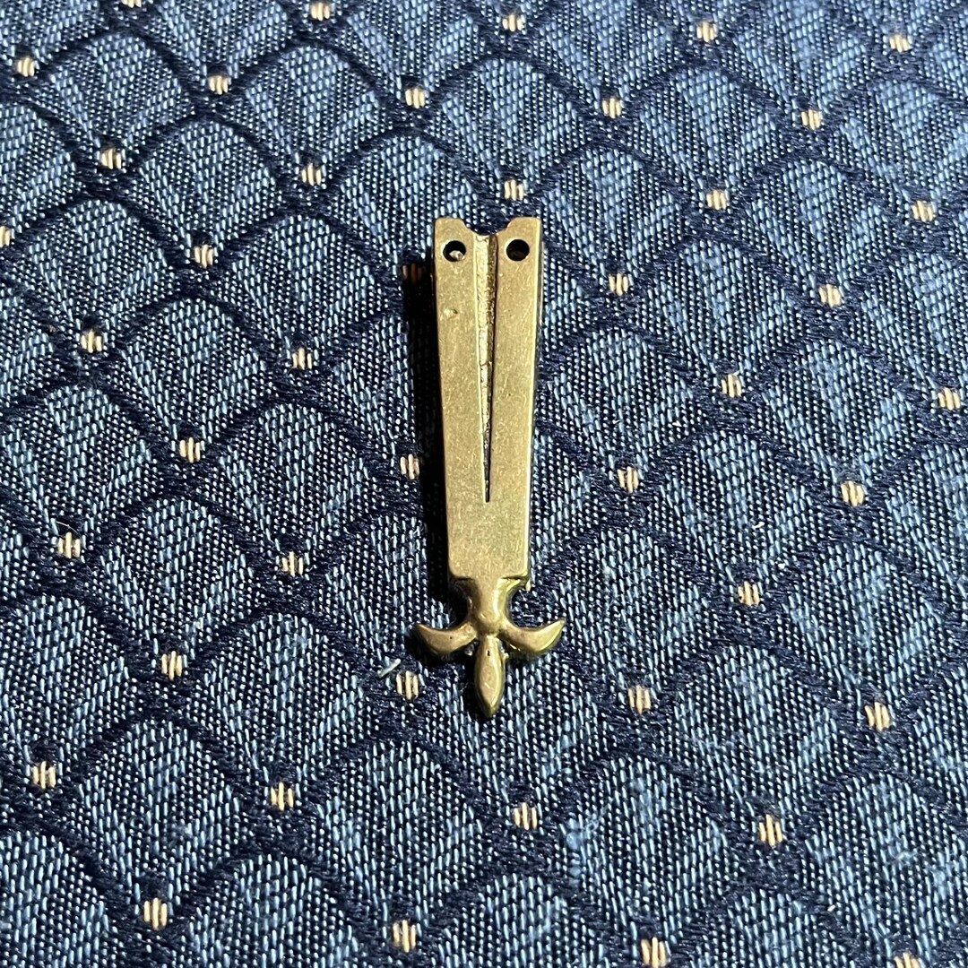 Medieval Strap End With Fleur De Lys - Etsy UK