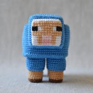 Minecraft Sheep Amigurumi Crochet Pattern – Digital PDF Guide - Etsy