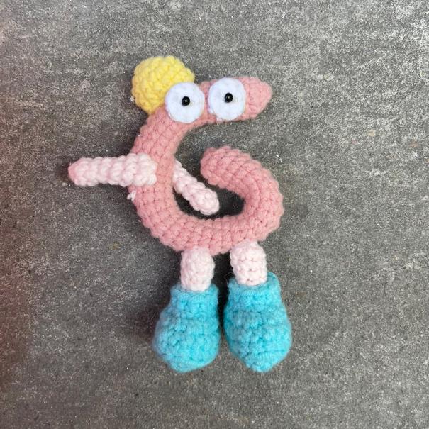 Alphabet Keychain Crochet Pattern, Alphabet Keychain Amigurumi Pattern ...