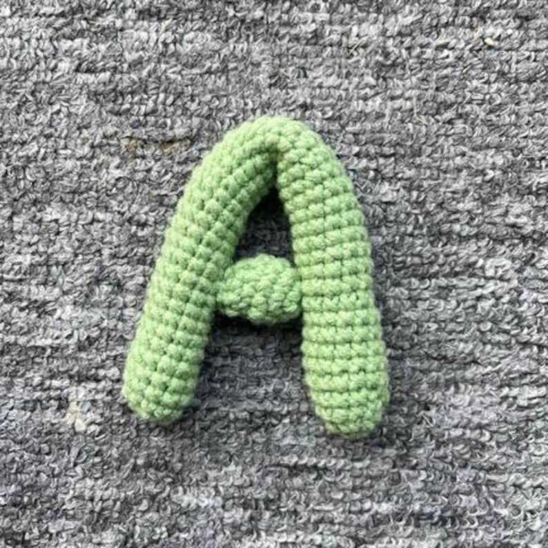 Alphabet Keychain Crochet Pattern, Alphabet Keychain Amigurumi Pattern ...