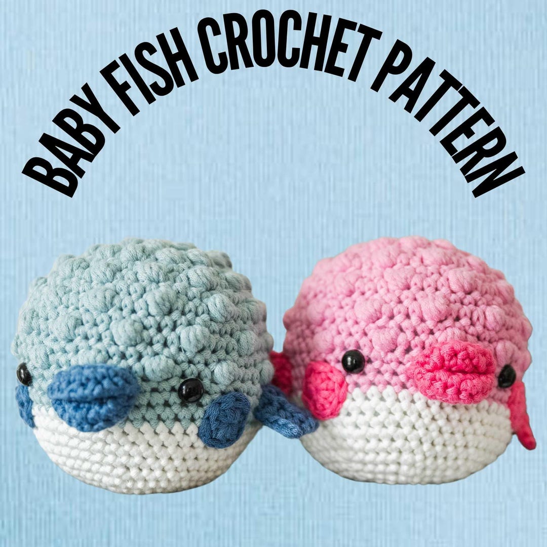 Puff the Pufferfish Crochet Pattern – Beginner Friendly Amigurumi Plush ...