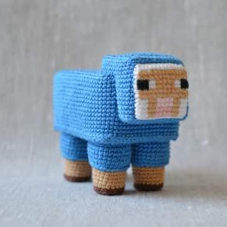 Minecraft Sheep Amigurumi Crochet Pattern – Digital PDF Guide - Etsy