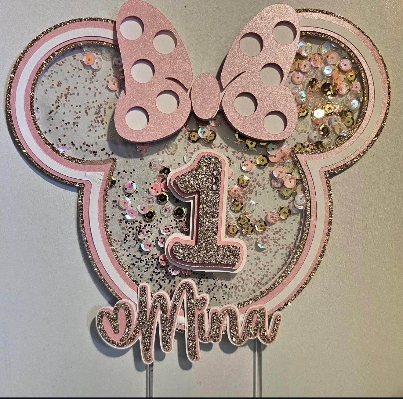 Tropical Princess Cake Topper | Personalized Island Birthday | Ocean ...