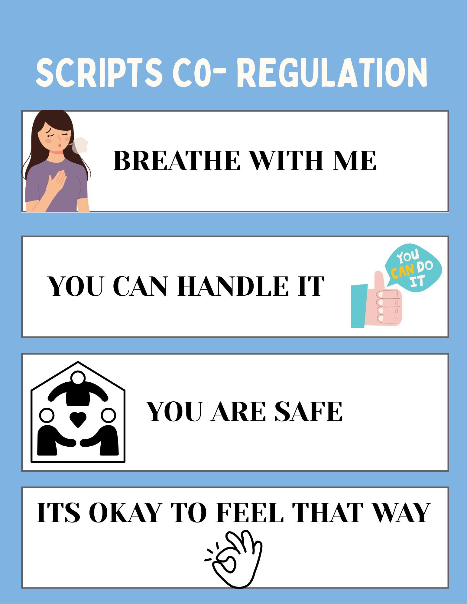 The Calm and Connected Toolkit Visual Routine Charts Emotional ...
