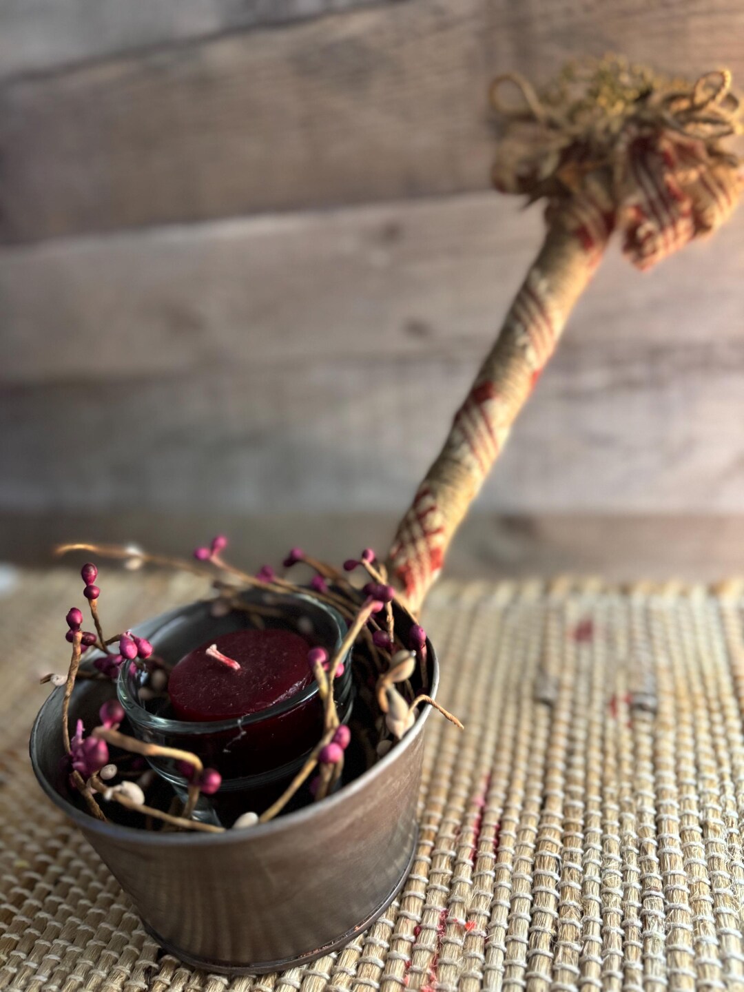 Primitive Water Ladle With Long Handle - Etsy