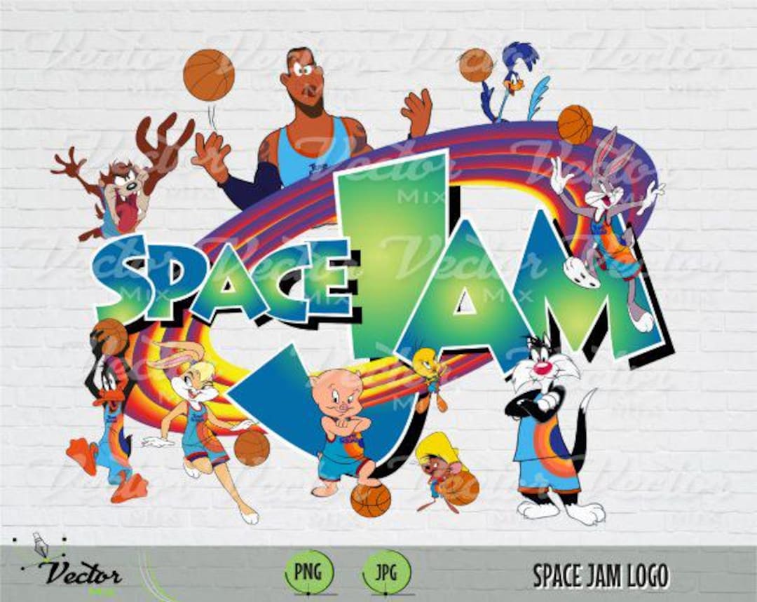 Space Jam PNG, Logo Space Jam PNG, Scrapbooking, Fan Art Clip Art ...