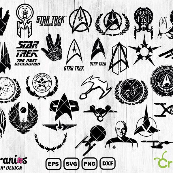 Star Trek Svg - Etsy