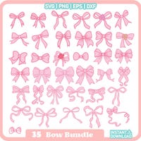 Bow Svg - Etsy