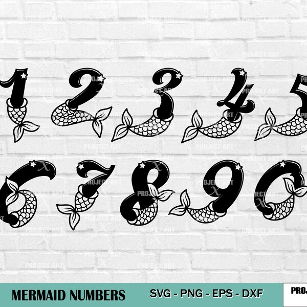 Mermaid Tail Svg - Etsy