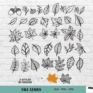 Leaves Svg Bundle,fall Leaves Svg Bundle, Layered Leaf Svg, Autumn ...