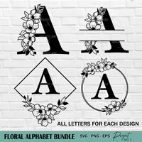 Alphabet Svg - Etsy