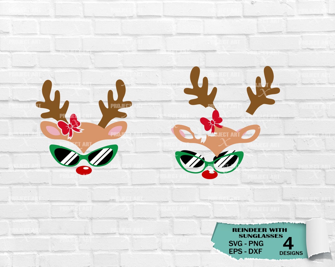 Reindeer Svg Girl Reindeer Svg Boy Reindeer Svg Christmas - Etsy