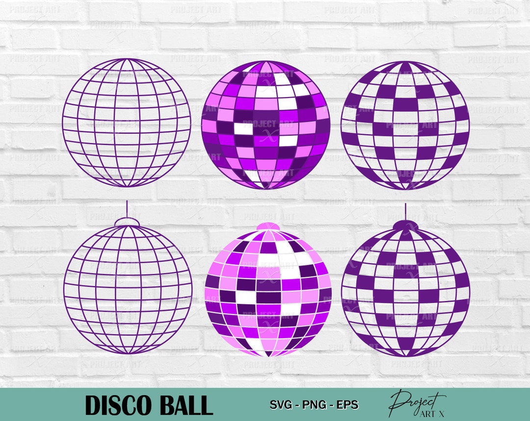 Disco Ball Svg, Disco Ball Png, Discoball Svg, Retro Svg, Groovy Svg ...